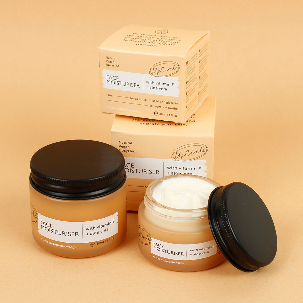 UpCircle Beauty | Face Moisturiser with Vitamin E – Green Tulip