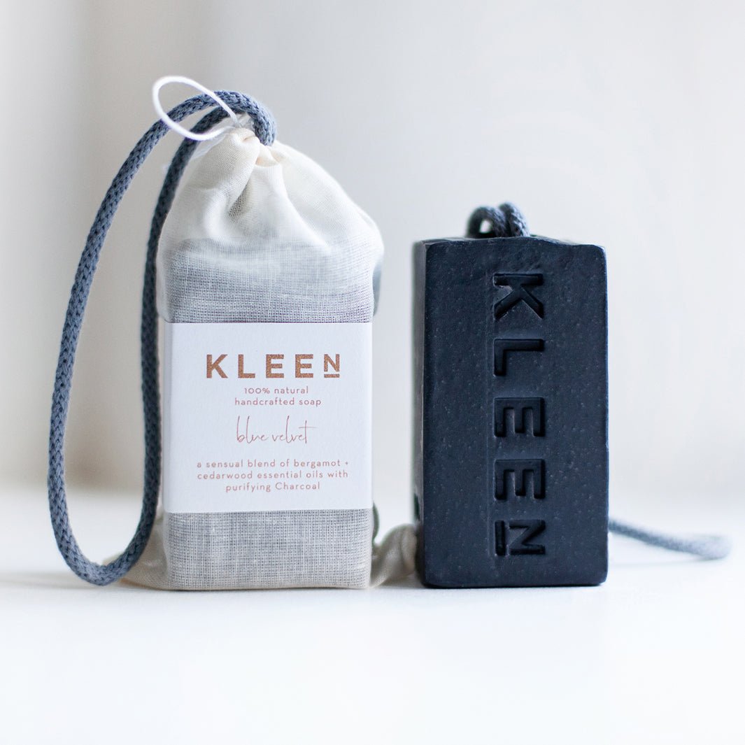 KleeN | Natural Soap On A Rope - Blue Velvet | Handmade Soap – Green Tulip