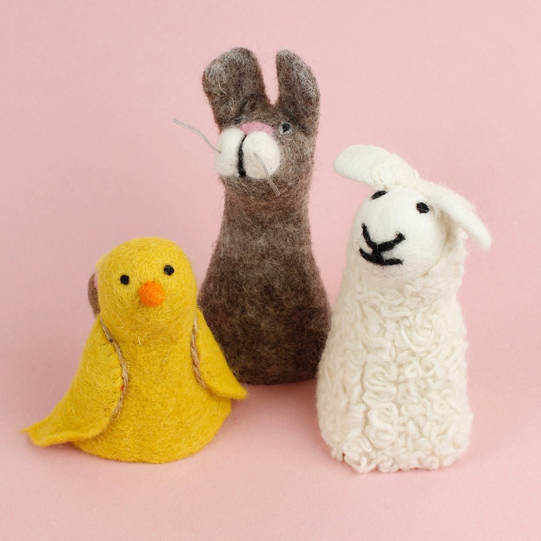 Felt so good | Wool Felt Egg Cosy | Egg Cosy Decoration – Green Tulip