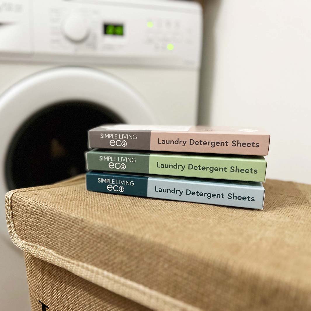 Simple Living Eco Laundry Detergent Sheets Pack 32 | Plastic Free ...