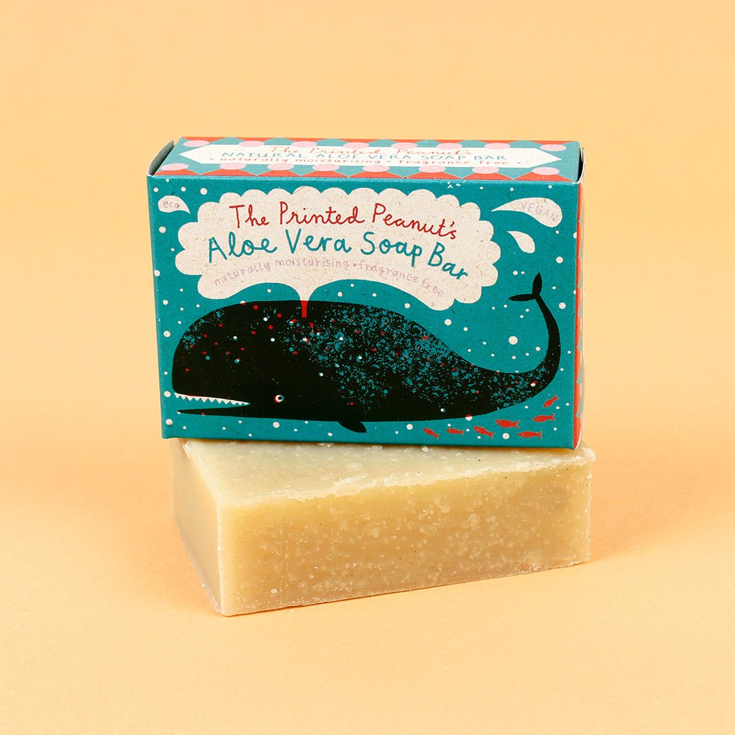 The Printed Peanut | Aloe Vera Soap Bar | Unscented Soap | Vegan Soap ...