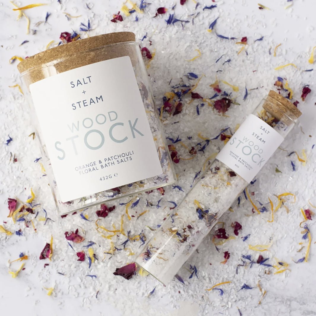 Salt + Steam | Woodstock Bath Salts | Salt Bath – Green Tulip